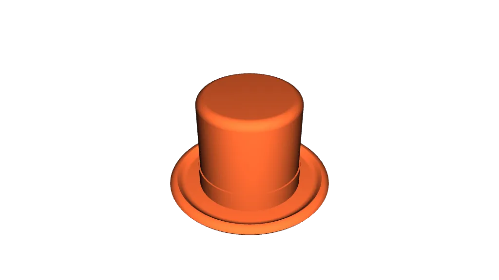 Tiny top hat by Electro Zap | Download free STL model | Printables.com