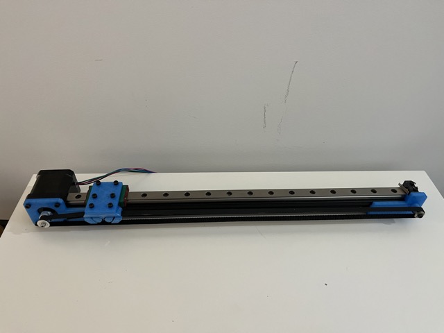 belt driven Linear Stage actuator with linear rail by jamie xu ...