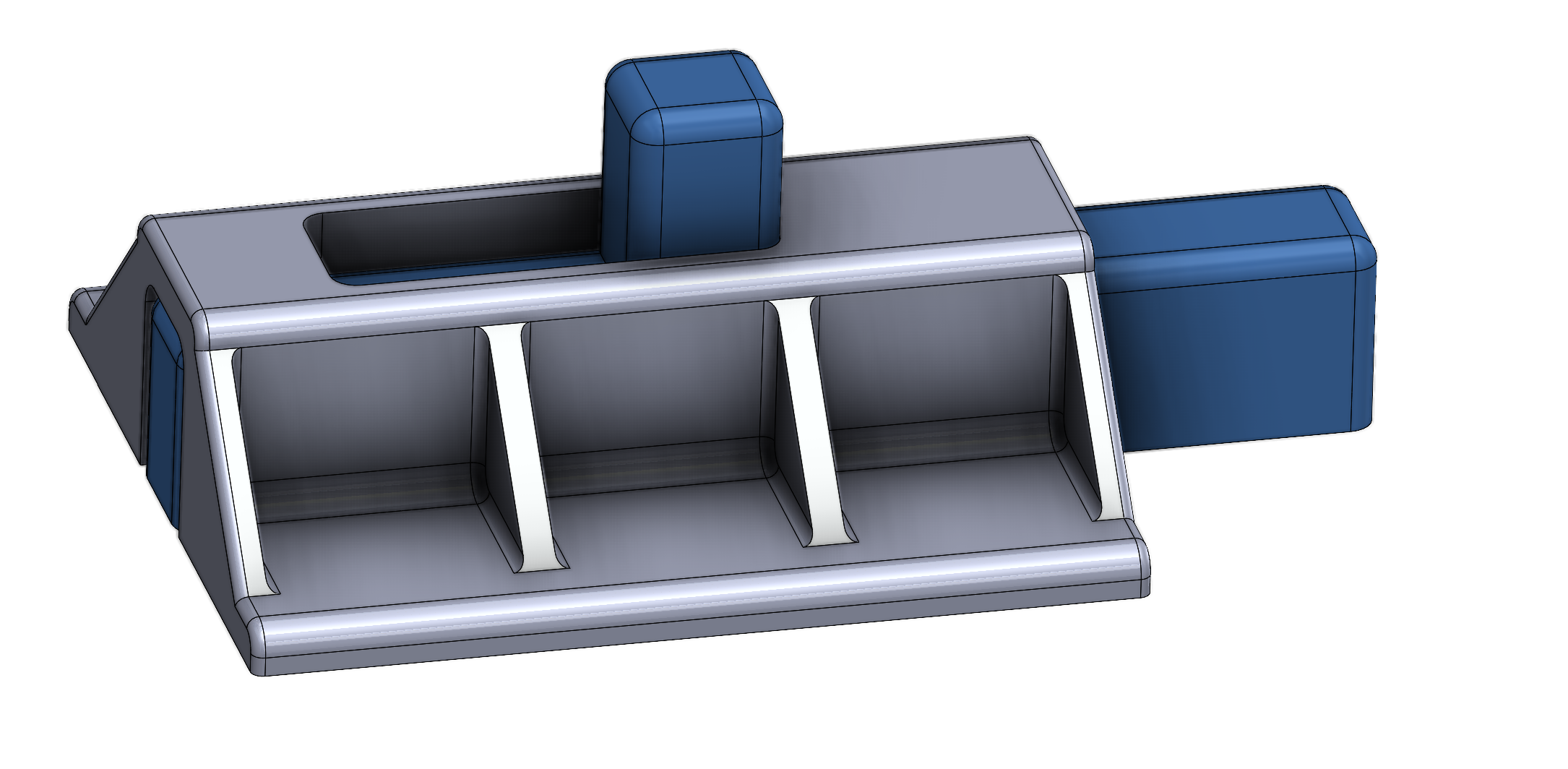 Lock for childproofing a closet door by lehighluke | Download free STL ...