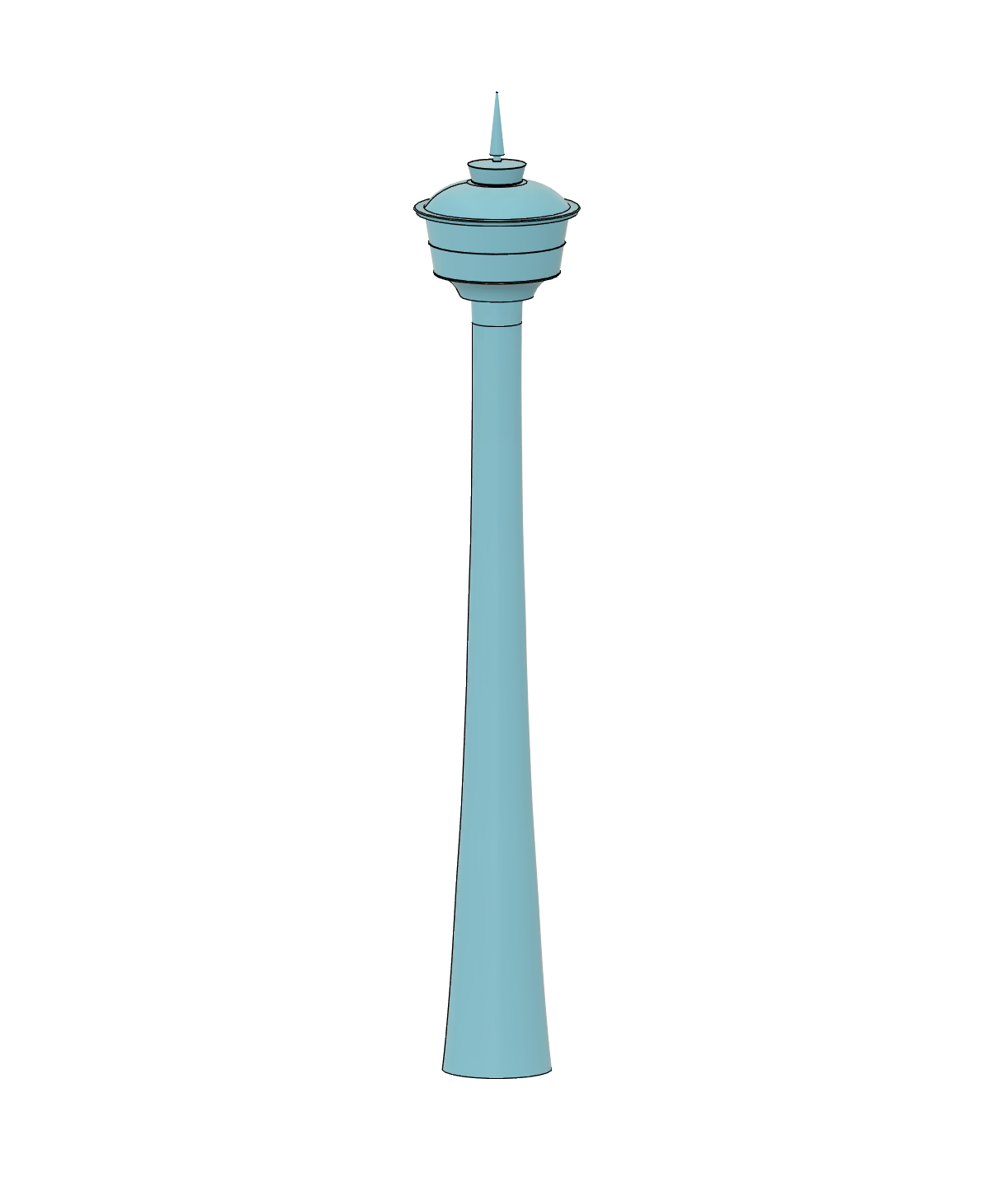Calgary Tower (Husky Tower) by Leonard | Printables Store