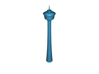Calgary Tower (Husky Tower) by Leonard | Download free STL model ...