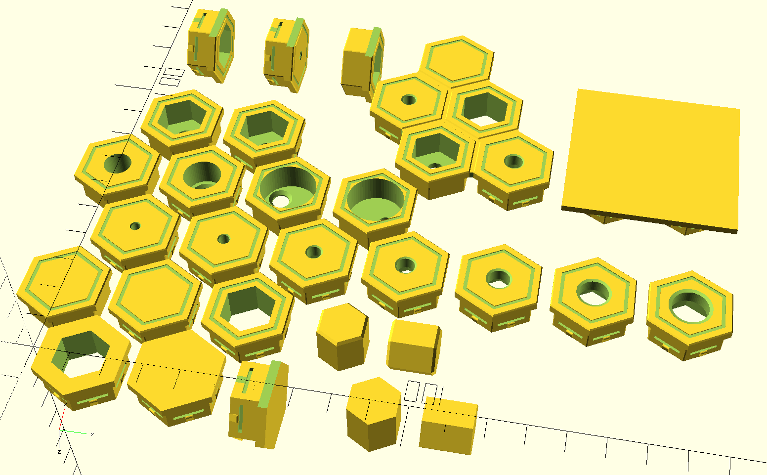 Updated OpenSCAD library for HSW attachments por ddded | Descargar ...