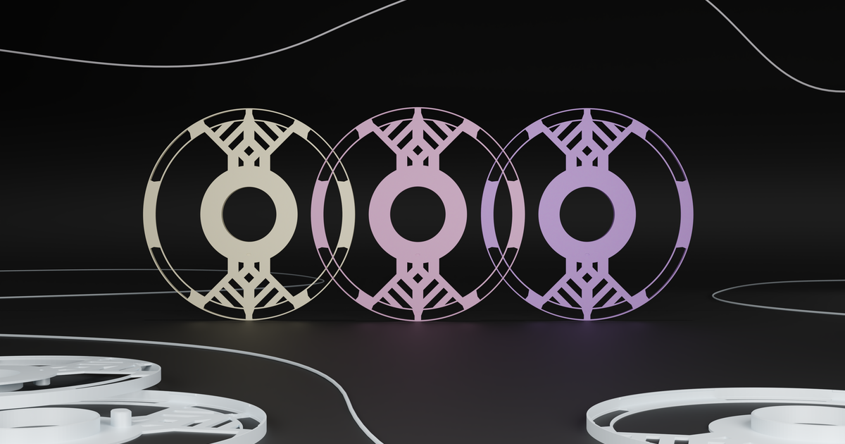 Polymaker & PolyTerra Cardboard Spool Adapter | AMS Compatible | ICE ...