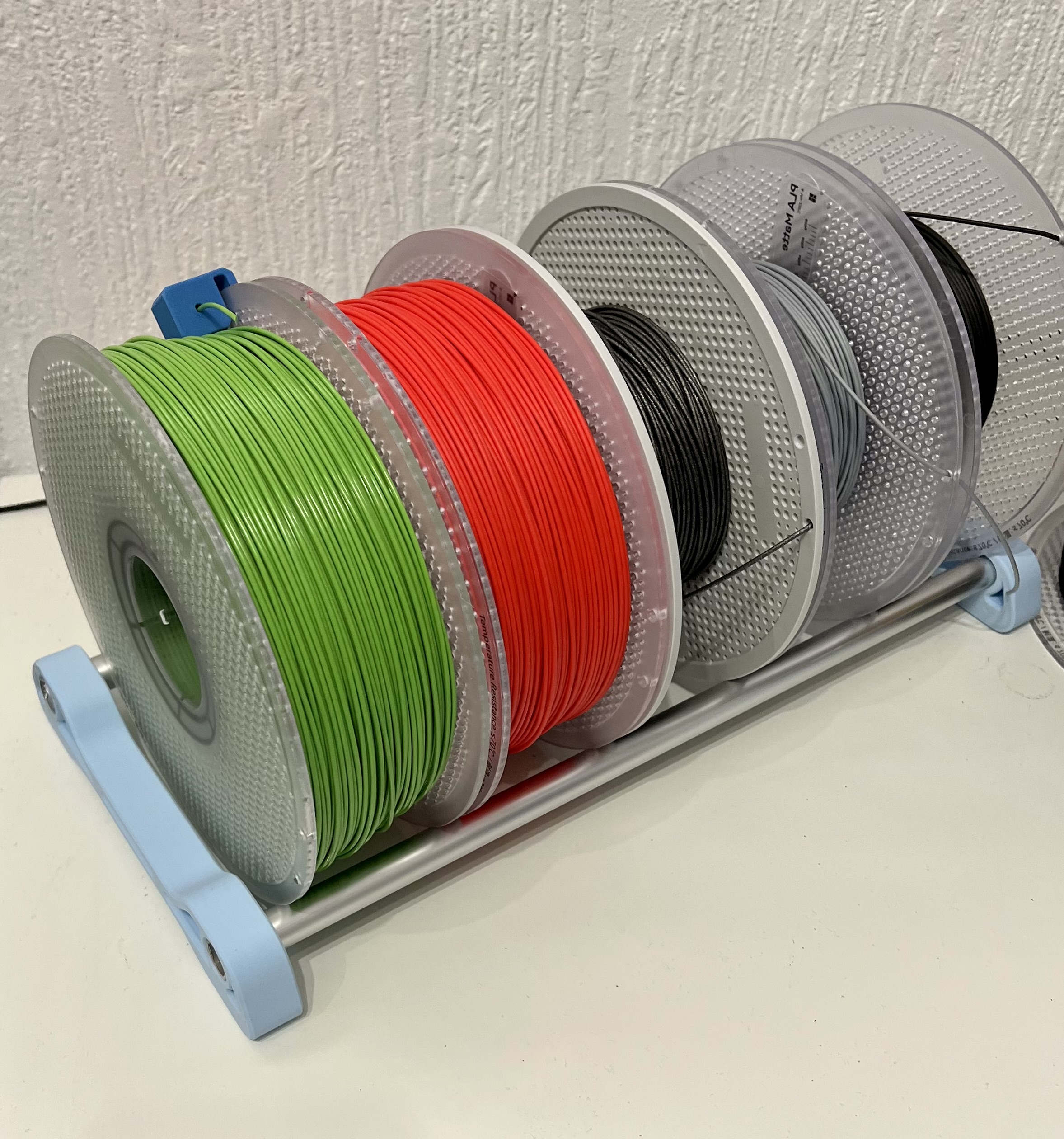 Filament Roll Holder + update by XanderBaer | Download free STL model ...