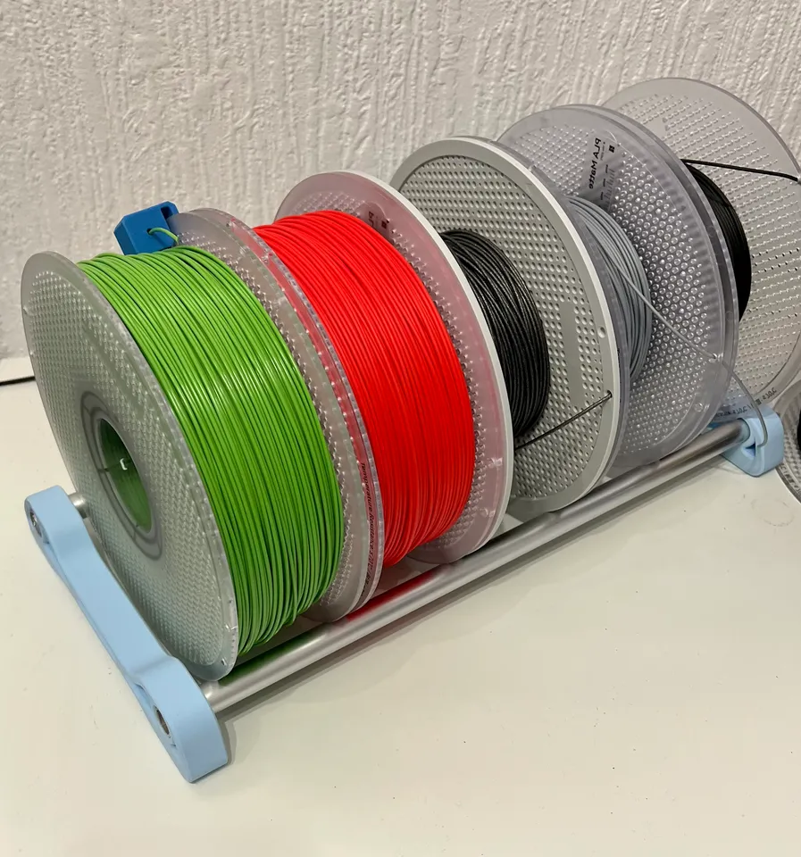 Filament Roll Holder + update by XanderBaer | Download free STL model ...