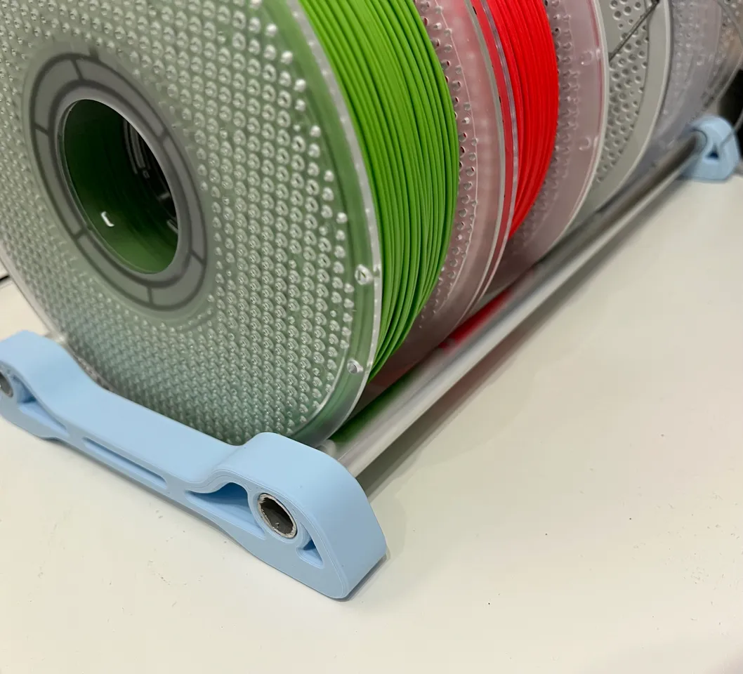 Filament Roll Holder + update by XanderBaer | Download free STL model ...