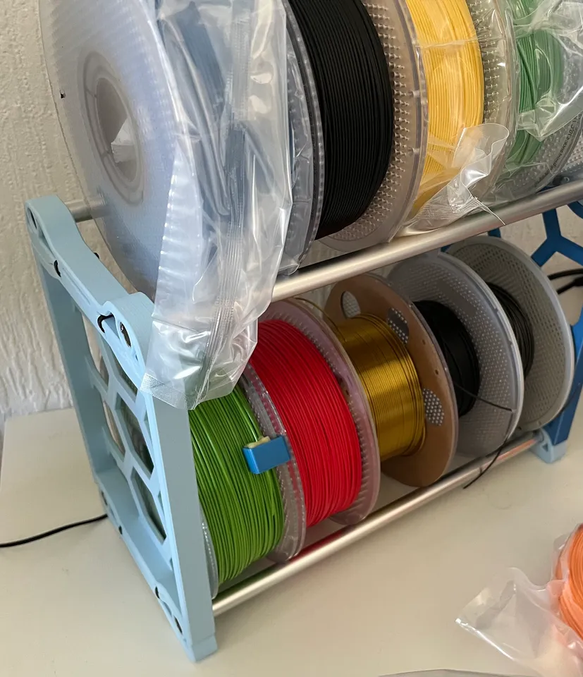 Filament Roll Holder + update by XanderBaer | Download free STL model ...