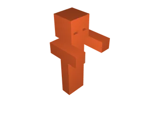 Minecraft zombie by Burgir | Download free STL model | Printables.com
