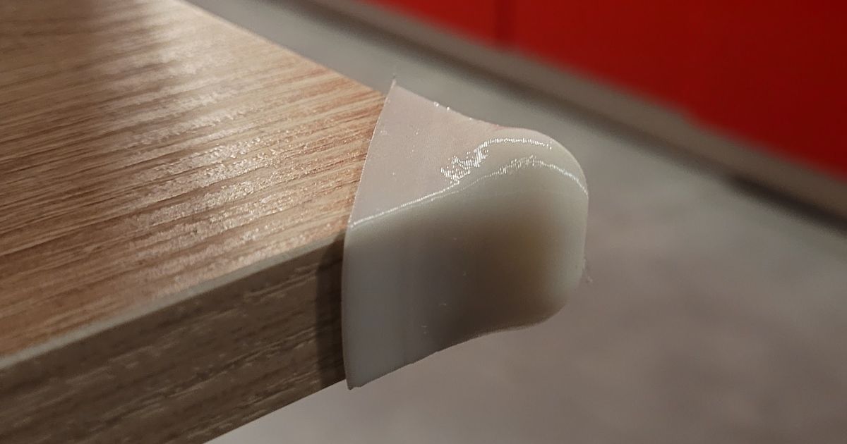 TPU shelf corner bumper by Tomek | Download free STL model | Printables.com