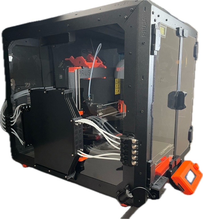 BUFFER MOUNT and PTFE ADAPTERS FOR PRUSA ENCLOSURE by Arnie | Download ...