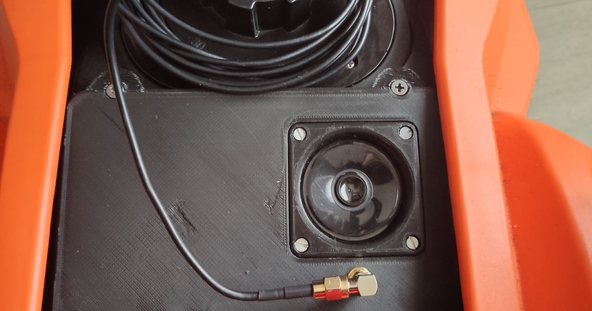 OpenMower Cover UI plate for YardForce SA600H and similar by Apehaenger | Download free STL ...