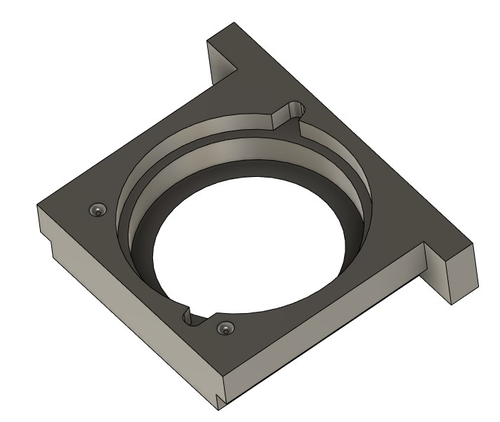 FSL Muse Lens holder and 1.5in cone by pwmodder1027 | Download free STL ...