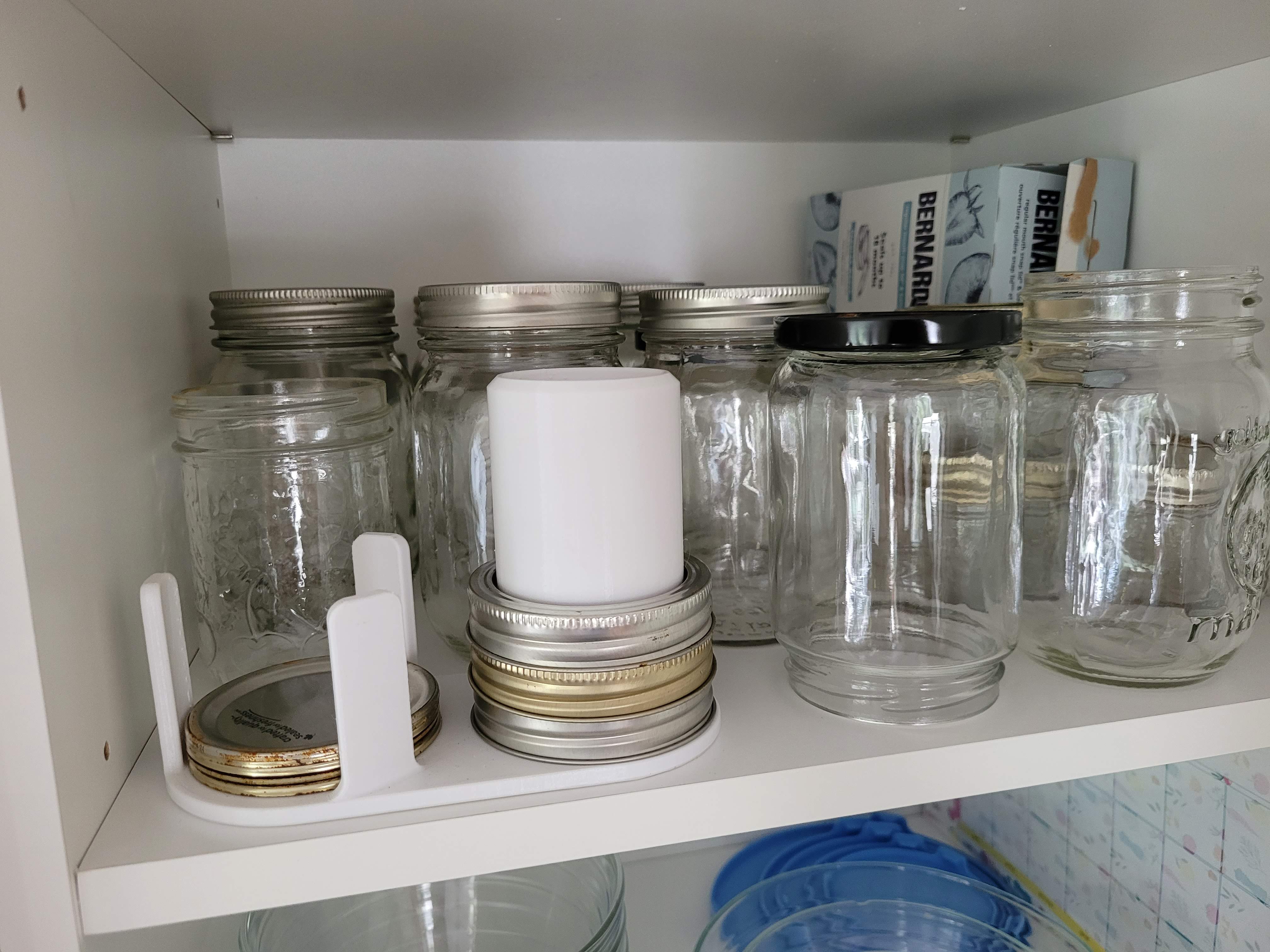 Mason Jar cover holder by PA3DPrints | Download free STL model ...