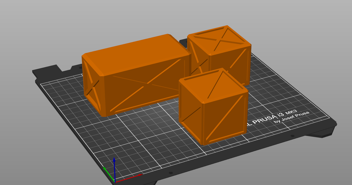 Crates (3 Versions!) by Claptomancy | Download free STL model ...