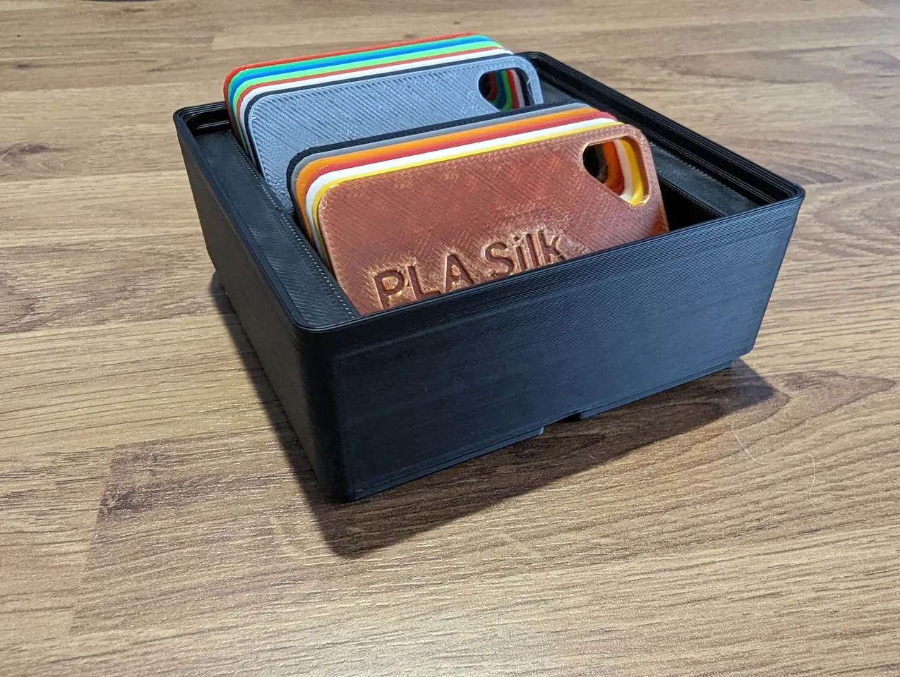 Gridfinity Filament Sample Tiles Boxes by darious | Download free STL ...