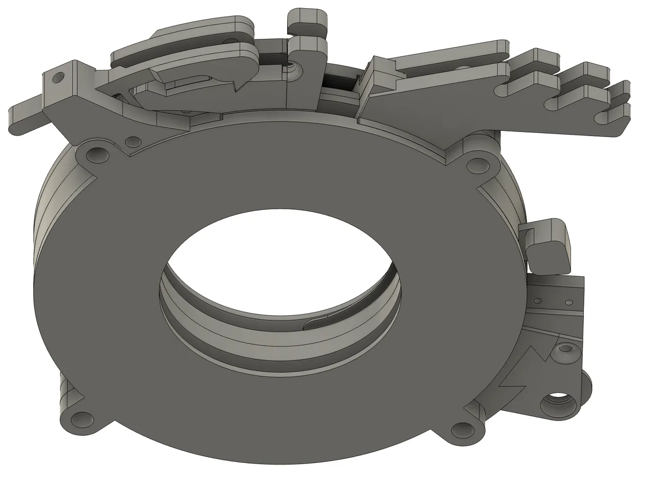 Large Format Camera Leaf Shutter by Jan | Download free STL model ...