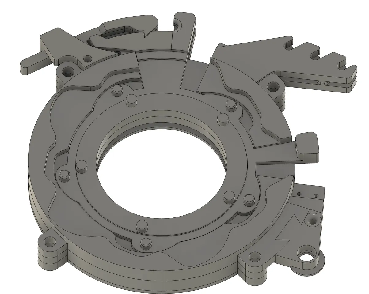 Large Format Camera Leaf Shutter by Jan | Download free STL model ...