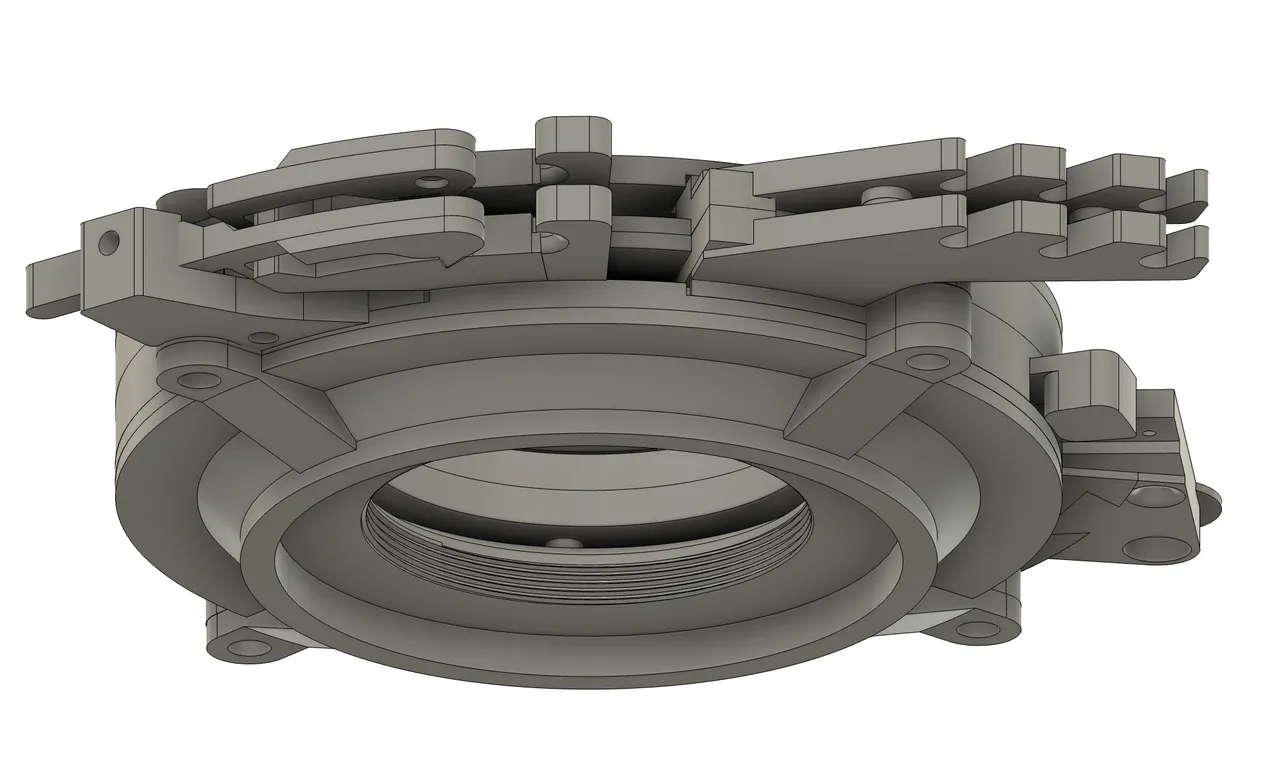 Large Format Camera Leaf Shutter by Jan | Download free STL model ...