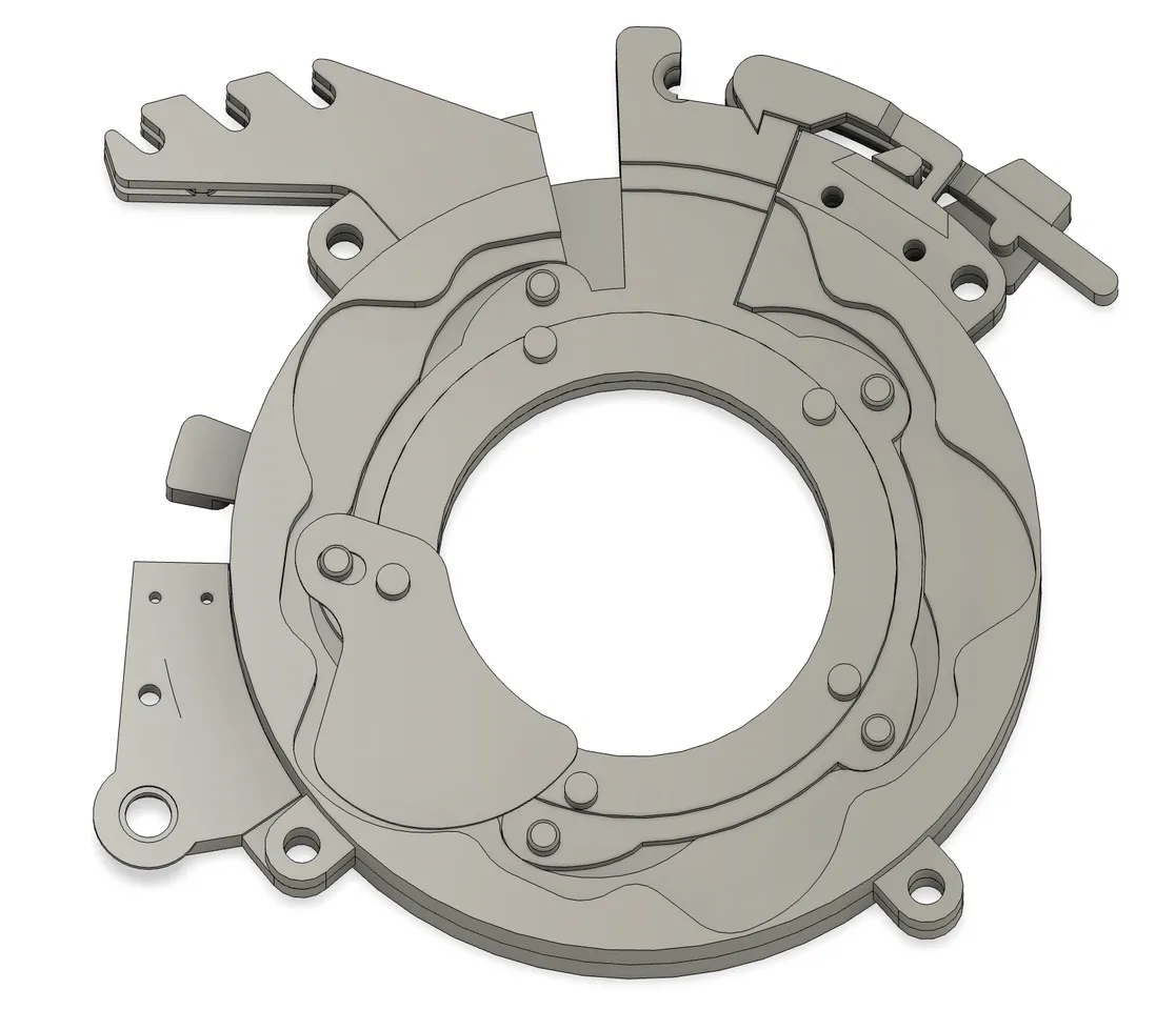 Large Format Camera Leaf Shutter by Jan | Download free STL model ...