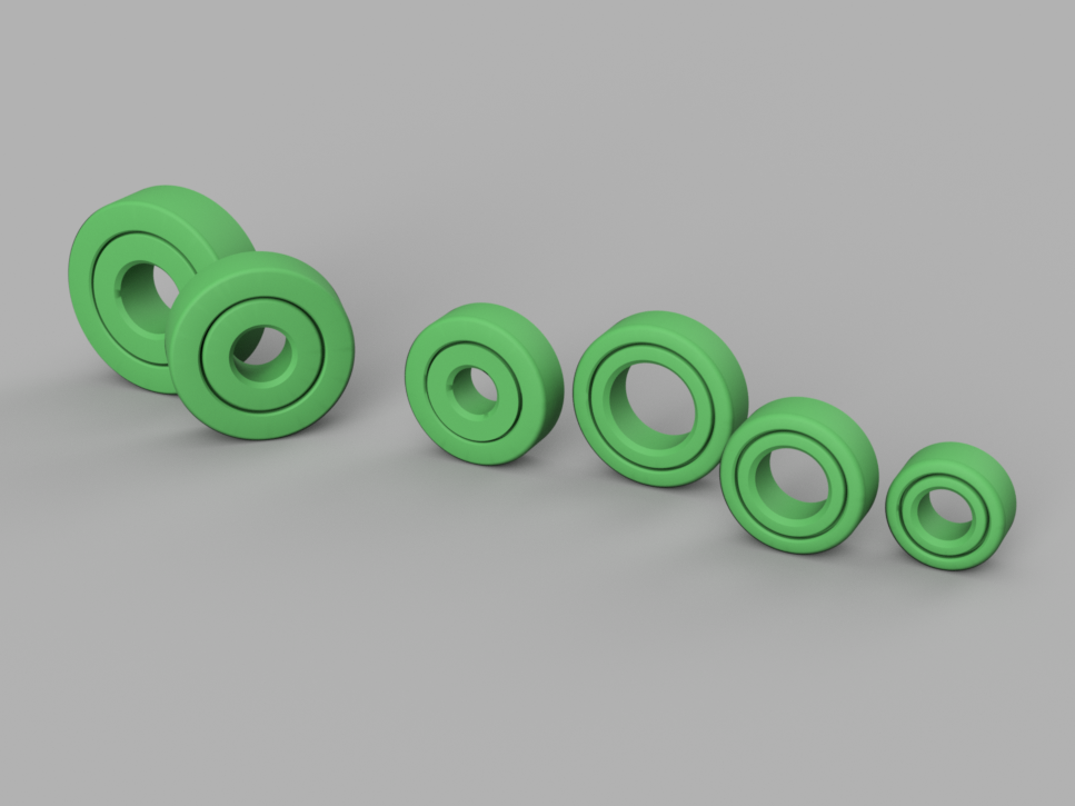 Print in place small bearings by Jerryie | Download free STL model ...