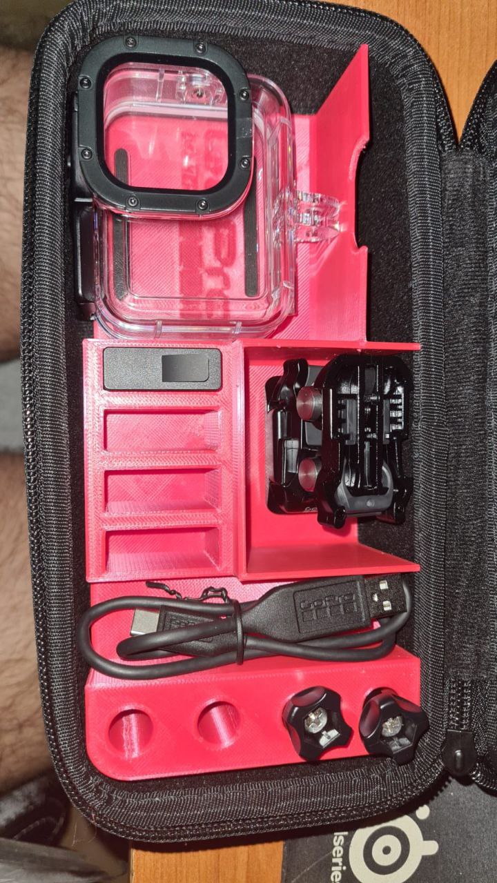 GoPro HERO8 Bag Organizer Insert by Jan | Download free STL model ...