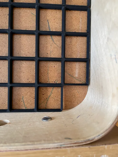 Gridfinity push together baseplates remix with 1 corner removed ...