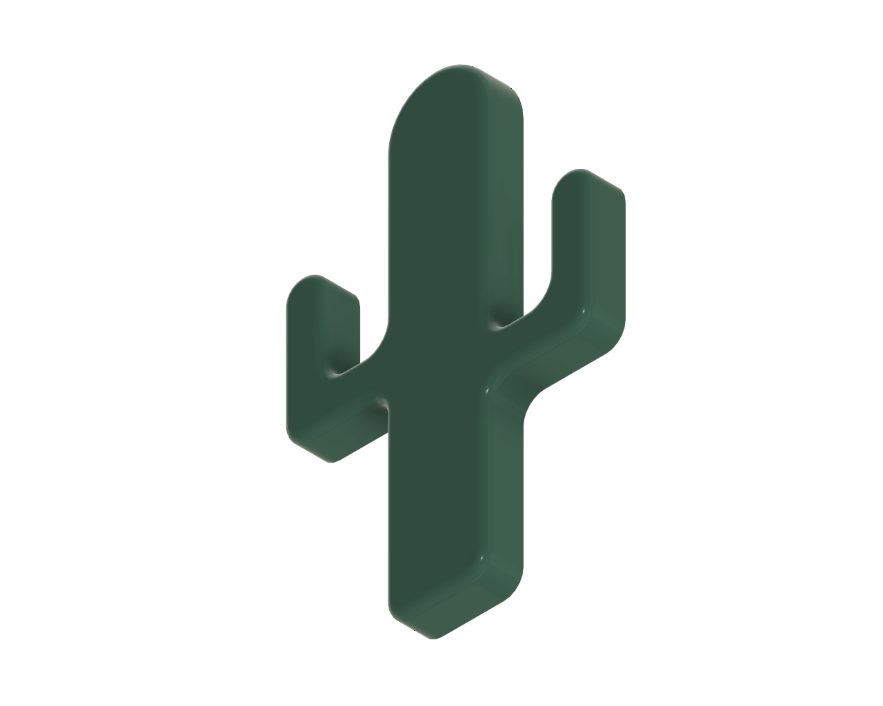 Basic Cactus Sand Mold by Cactus du 67F | Download free STL model ...