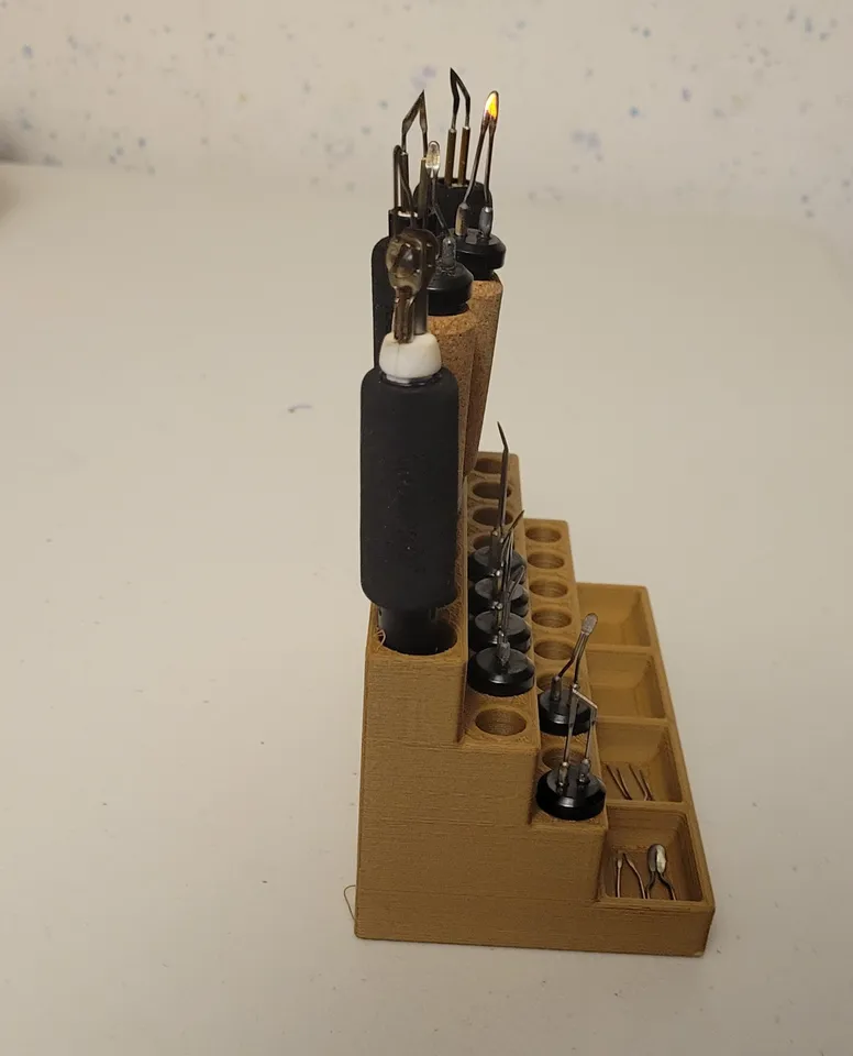 Pyrography Pen and Tip Holder (Razertip and Colwood etc...) by Dimbulb ...