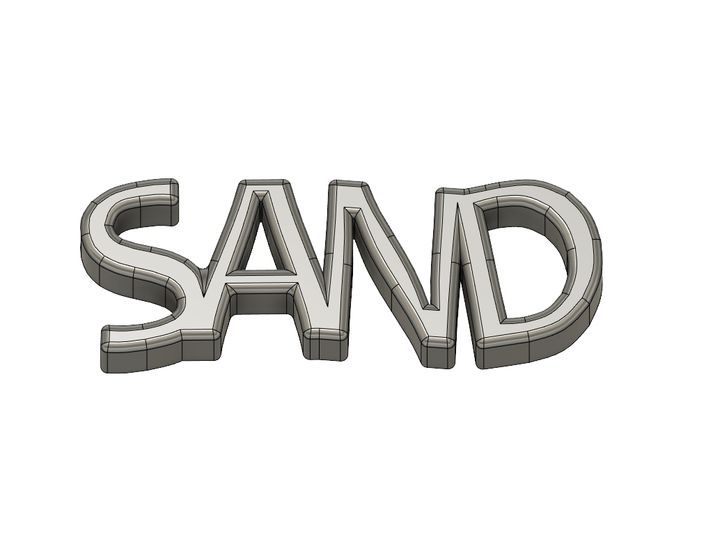 "Sand" Mold by SillyStinger | Download free STL model | Printables.com