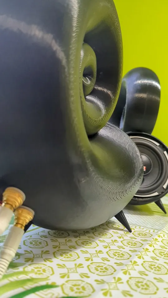 Snail Speakers 4" HQ by vicesat | Download free STL model | Printables.com