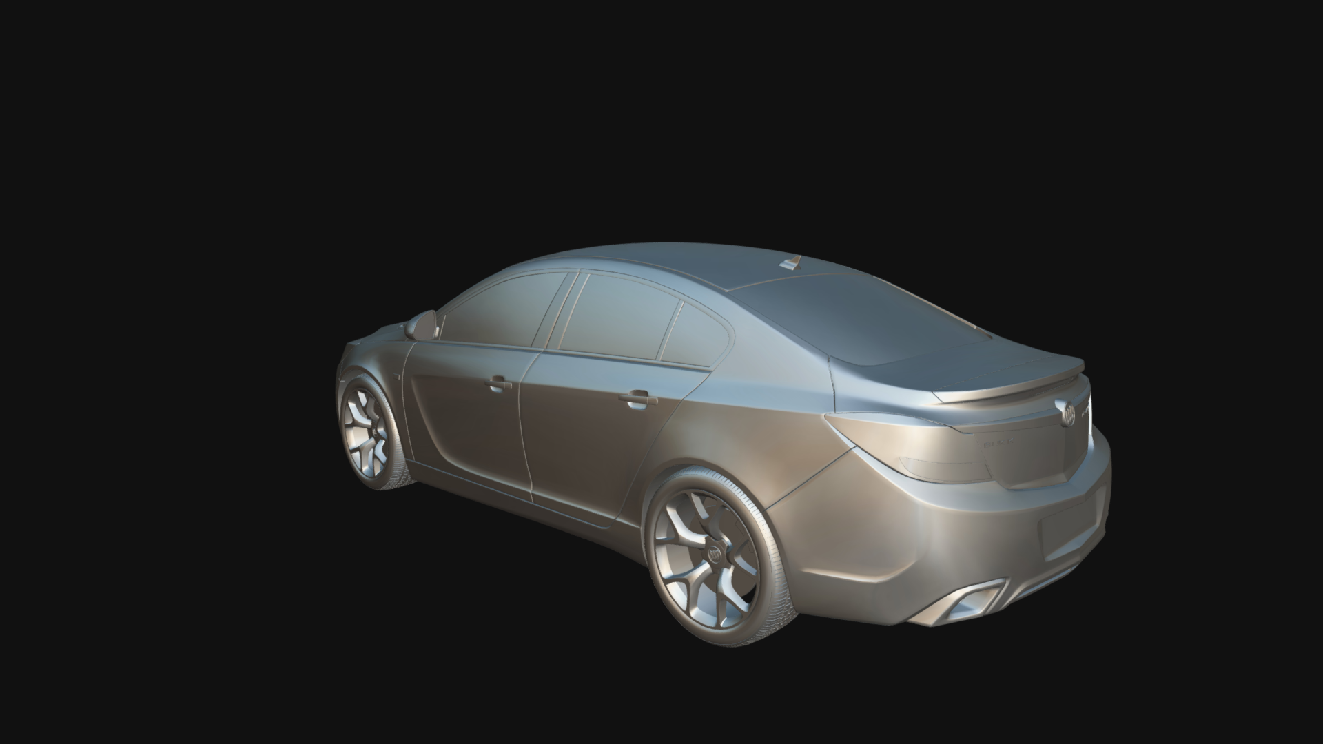 buick regal car 3d model by 3dhunt23 | Download free STL model ...