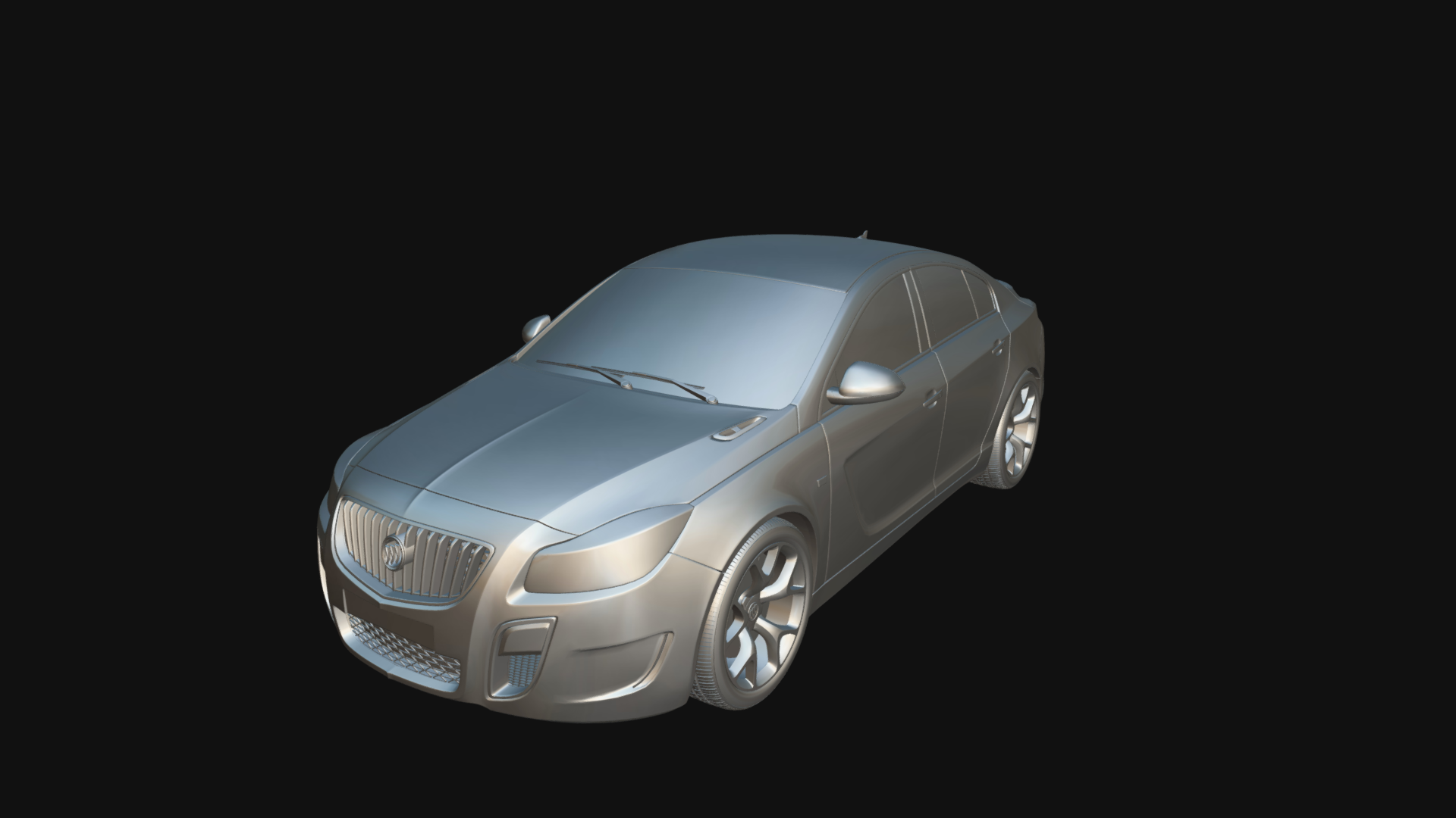 buick regal car 3d model by 3dhunt23 | Download free STL model ...