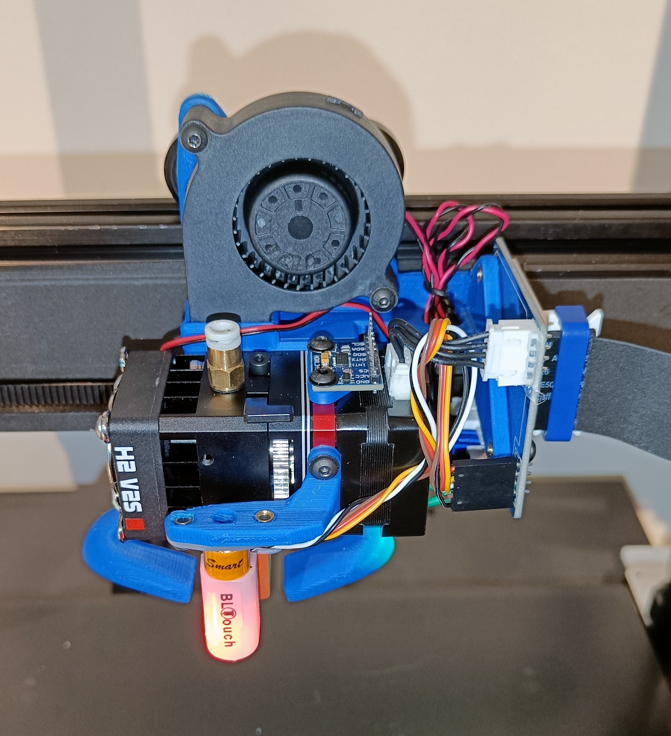 Extruder BIQU H2 + Volcano Hotend Mount for Artillery Sidewinder by ...