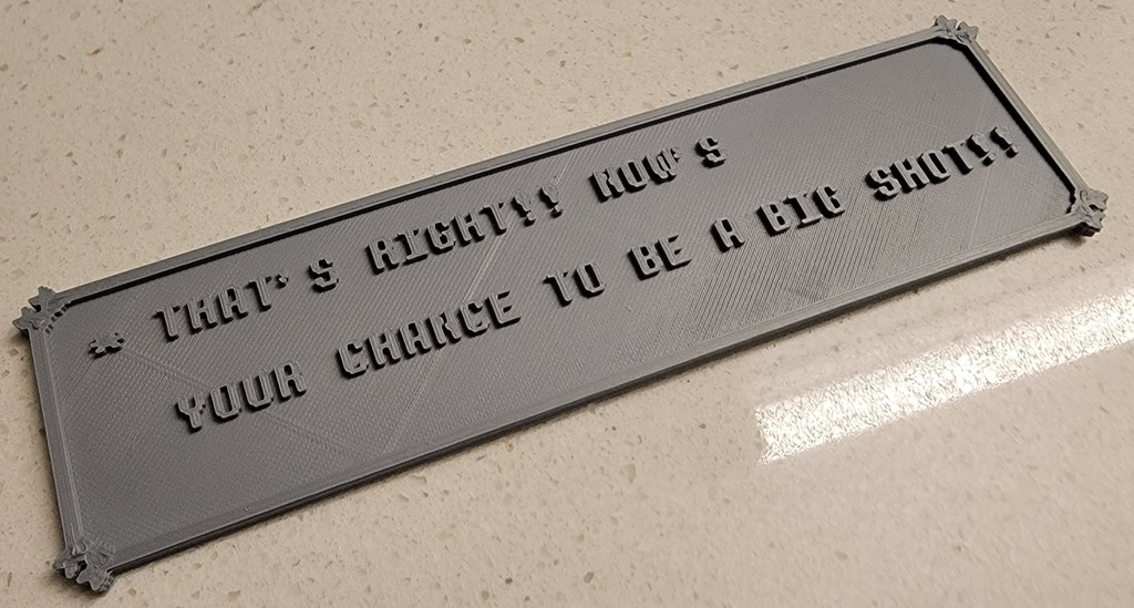 Nows you'r chance to be a BIG SHOT Text box by CyberSkunkStudios ...