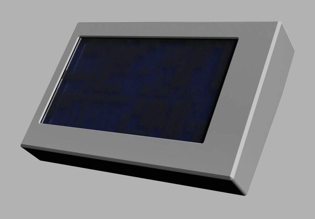 Case for touch screen and Raspberry PI by Legufix | Download free STL ...