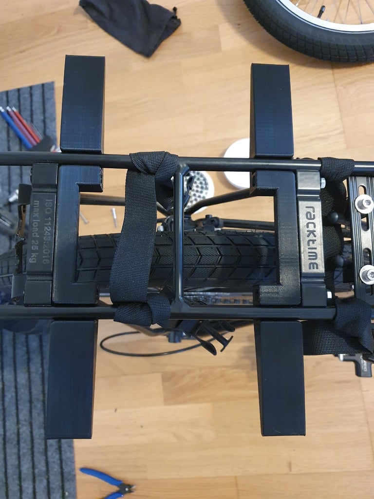 Rack extender for racktime rear Rack by Nord1ing | Download free STL ...