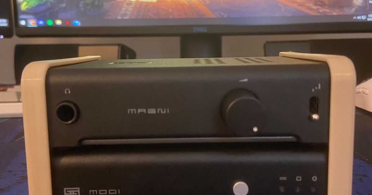 Schiit Stack Holders compatible with Snake Oil Mini-Link by sunlime ...