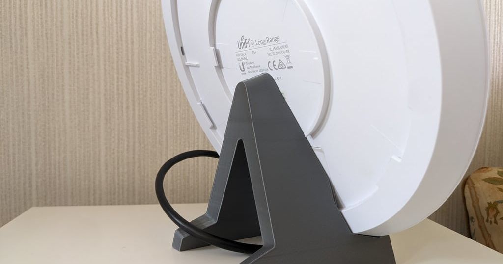 Unifi WiFi 6 Long Range (U6-LR) stand by siddv | Download free STL ...