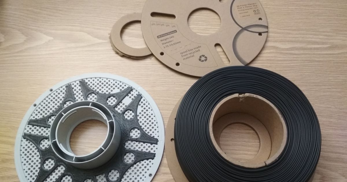 AMS Adapter for Elegoo Cardboard PLA by TTaurus | Download free STL ...