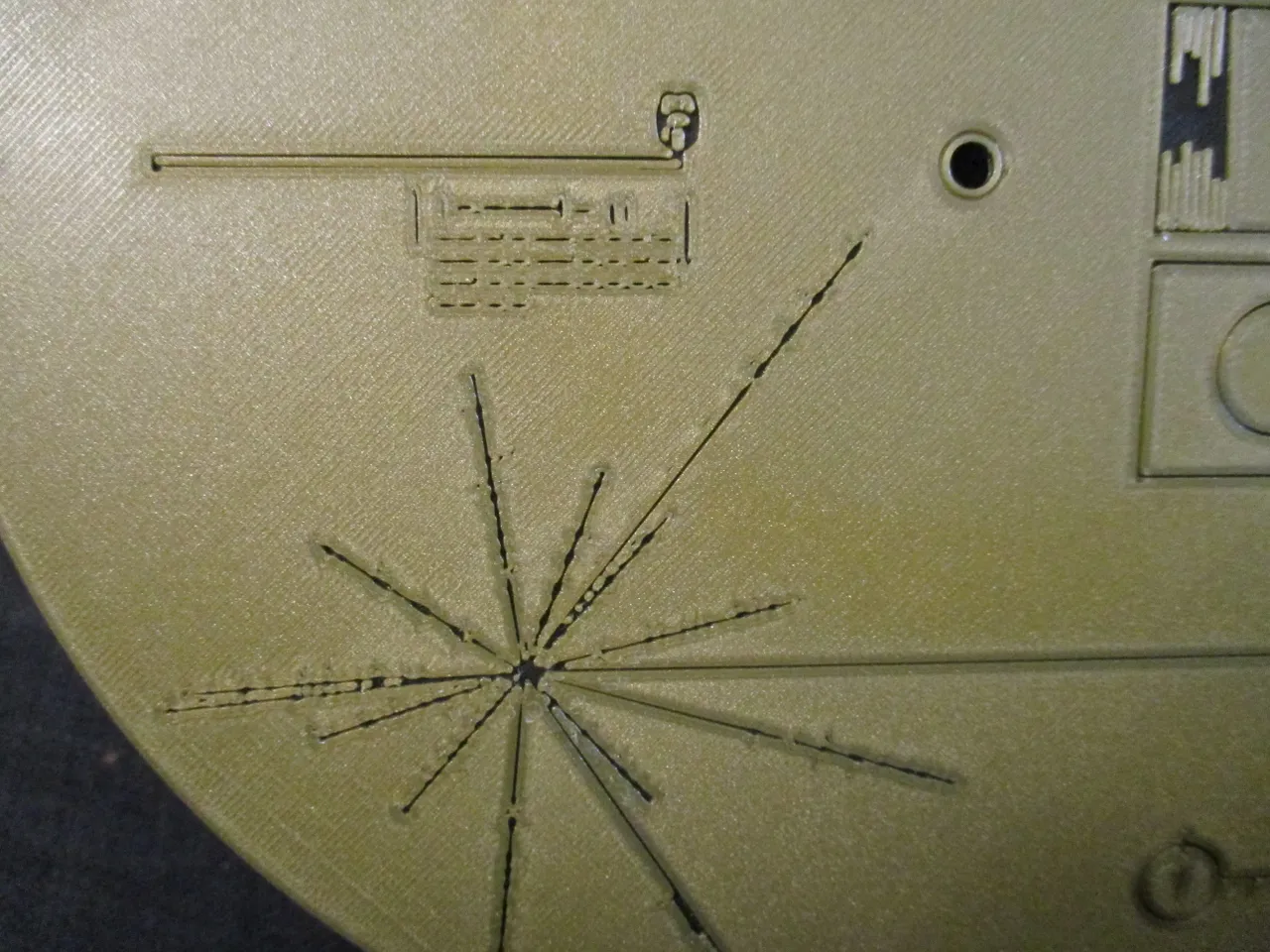 Voyager 2 Message Plate
