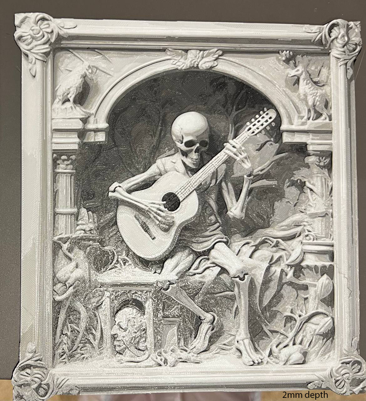Playing Music in the frame by Don Matis | Download free STL model ...