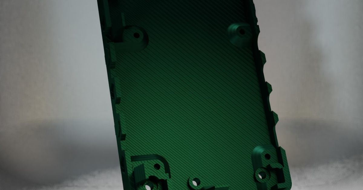 New Raspberry Pi 4 Honeycomb case w. mounting holes (remix) by Jonas ...