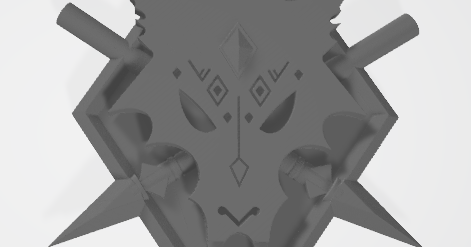 Wolfspear Chapter Badge by Da5h | Download free STL model | Printables.com