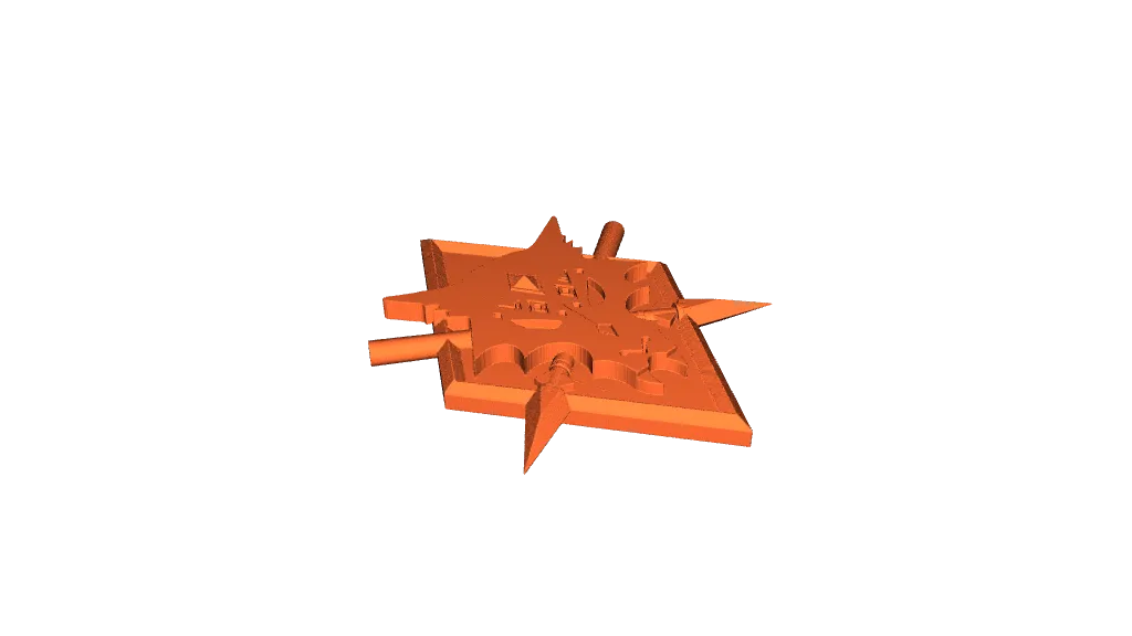 Wolfspear Chapter Badge by Da5h | Download free STL model | Printables.com