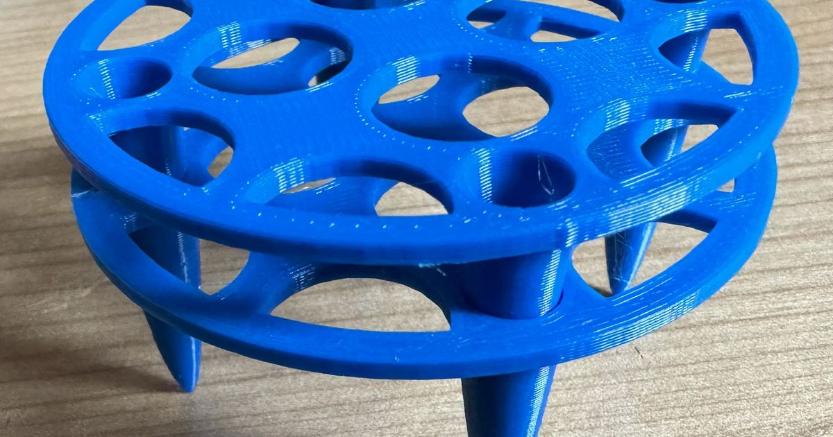 Stackable stand 70mm by Luqa | Download free STL model | Printables.com