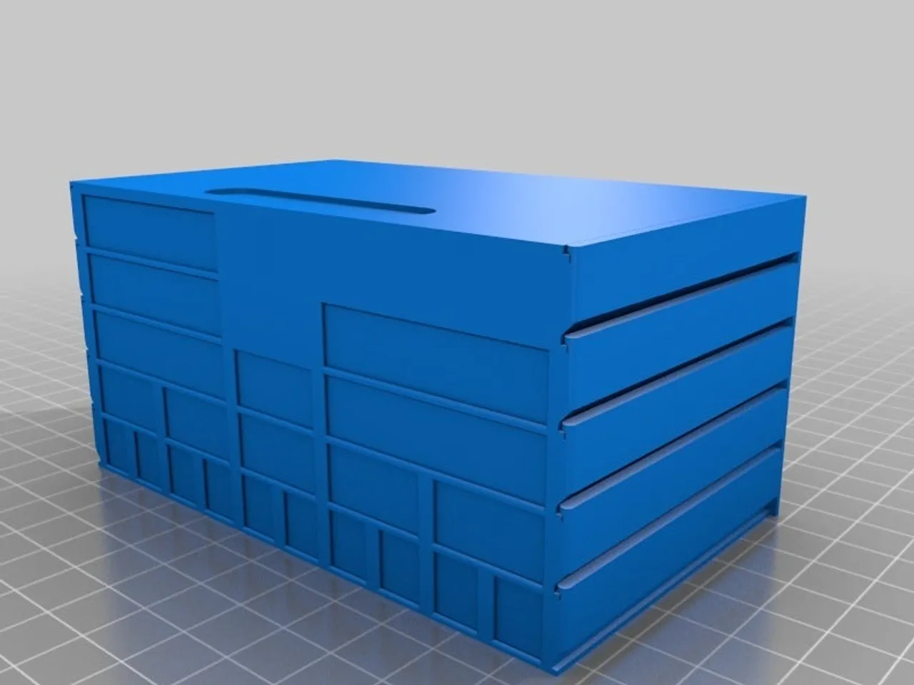 Stackable Resistor Storage Box by kaufi | Download free STL model ...