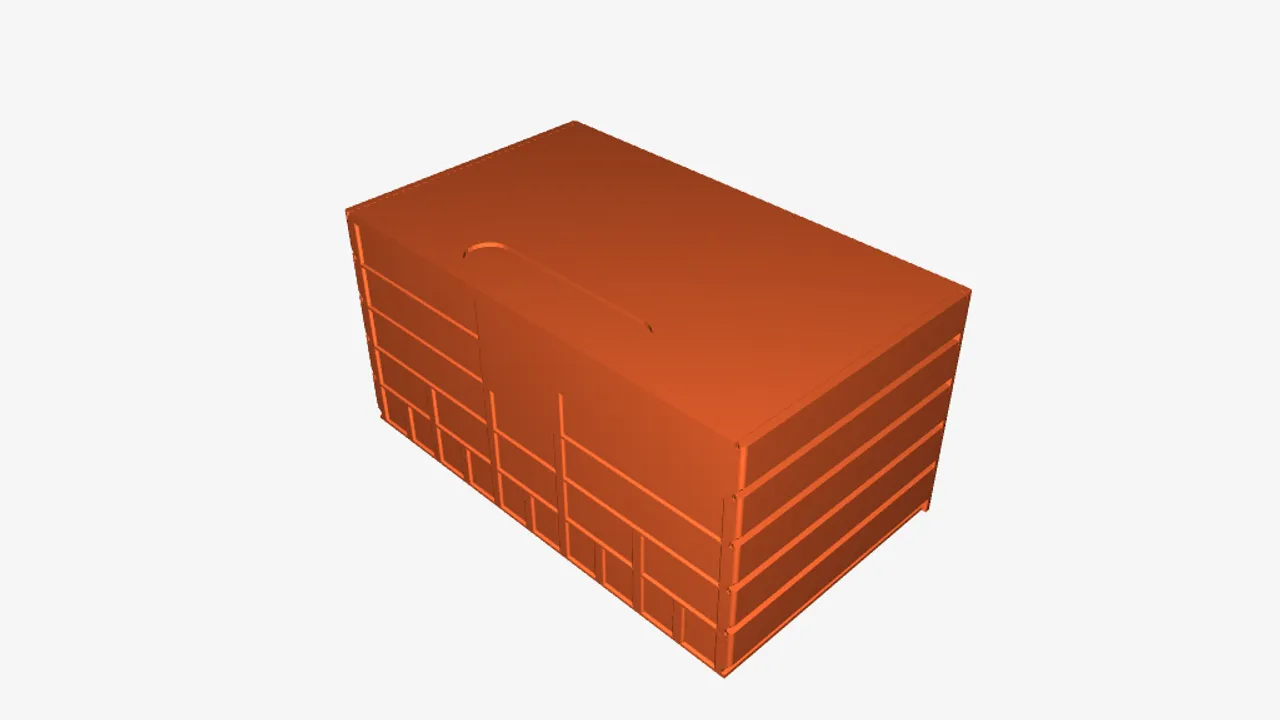 Stackable Resistor Storage Box by kaufi | Download free STL model ...