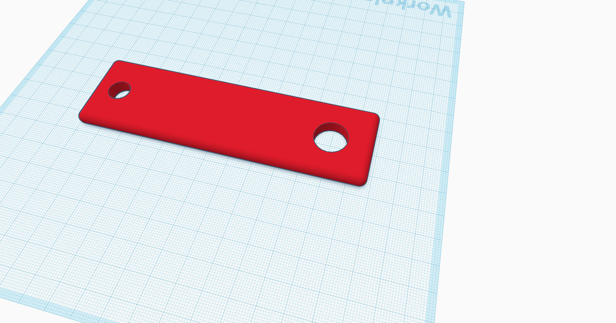 Key tag blank by Darrel Sibley | Download free STL model | Printables.com