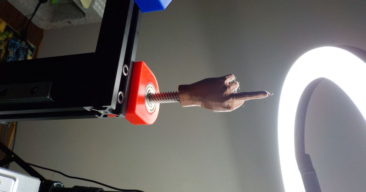 Middle Finger T8 Lead Screw Decoration by NickeyTheBlade | Download ...