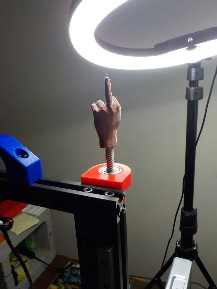 Middle Finger T8 Lead Screw Decoration by NickeyTheBlade | Download ...